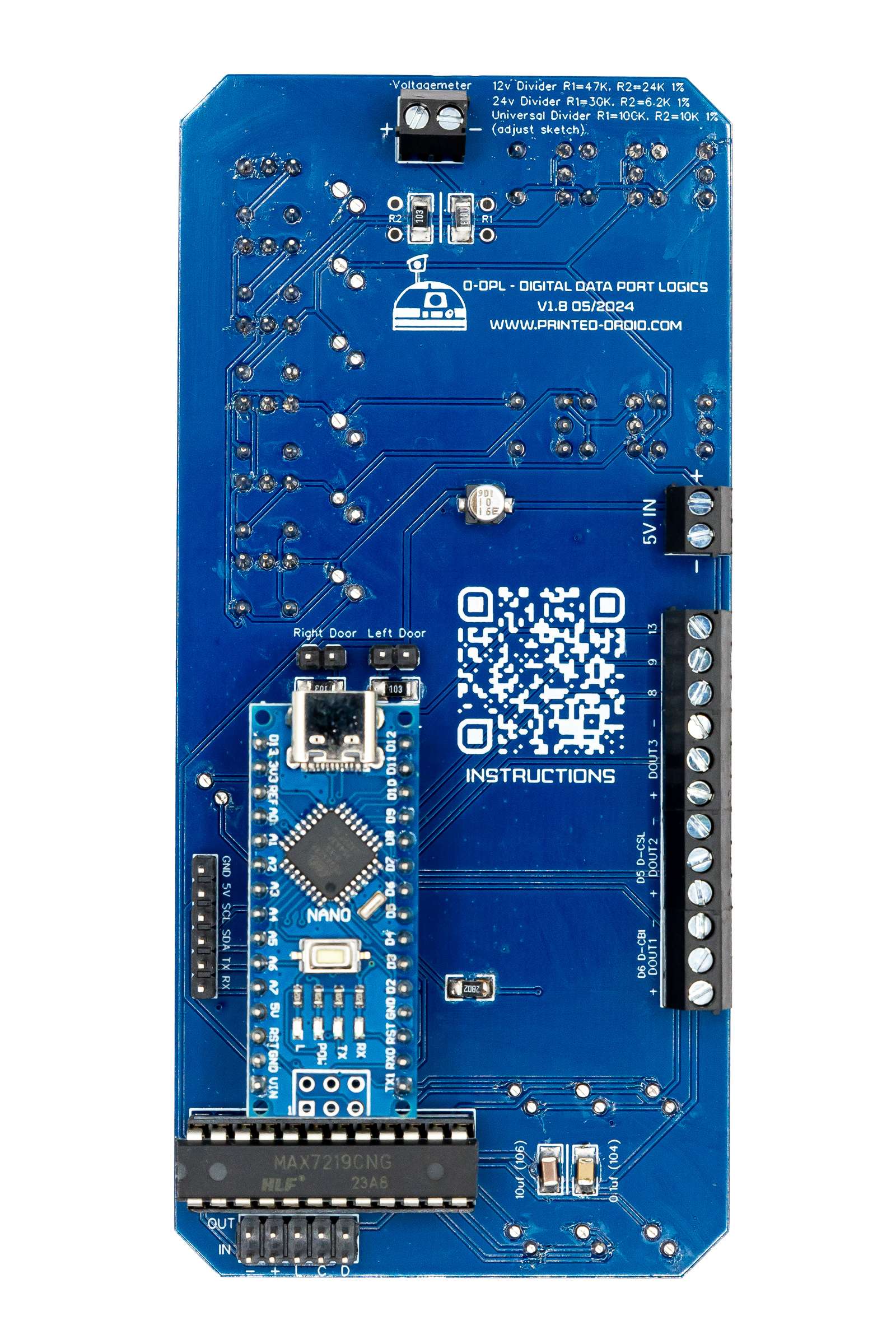 Data Port Logics VU - DPL VU - Printed Droid