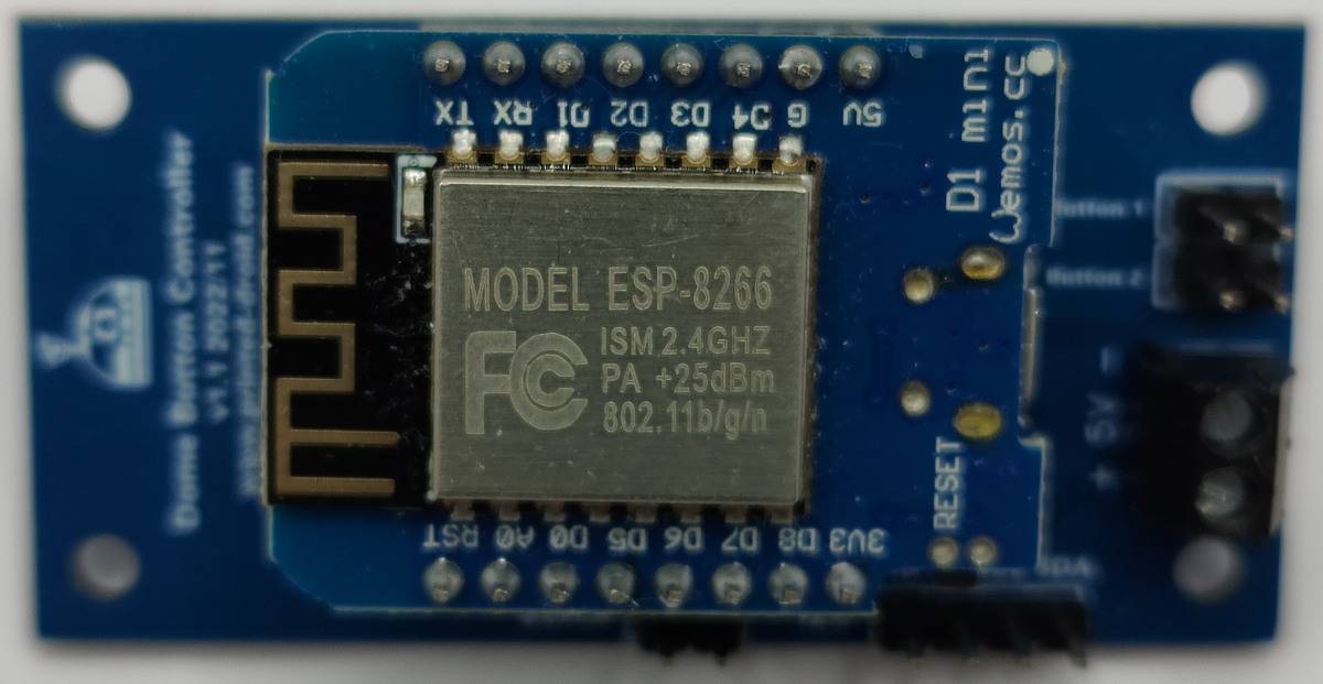 Dome Button Controller - Printed Droid