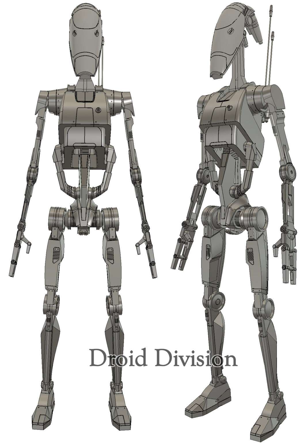 Battledroid - Printed Droid